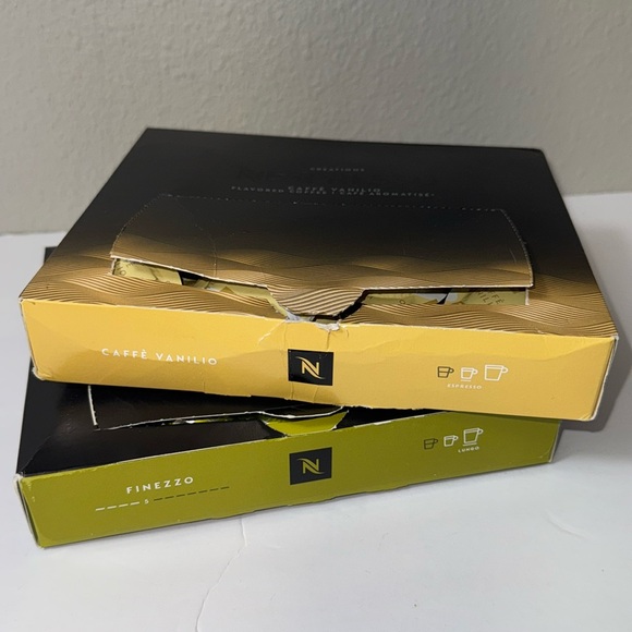 Nespresso | Kitchen | Nespresso Professional Capsules Bundle Two Boxes ...